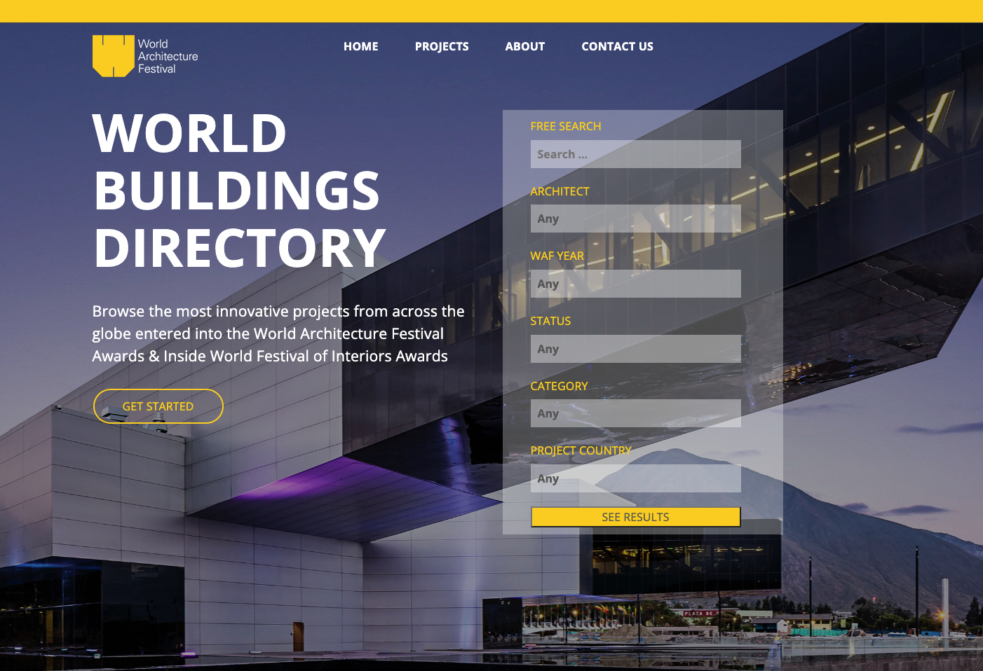 World Architecture Festival 2022