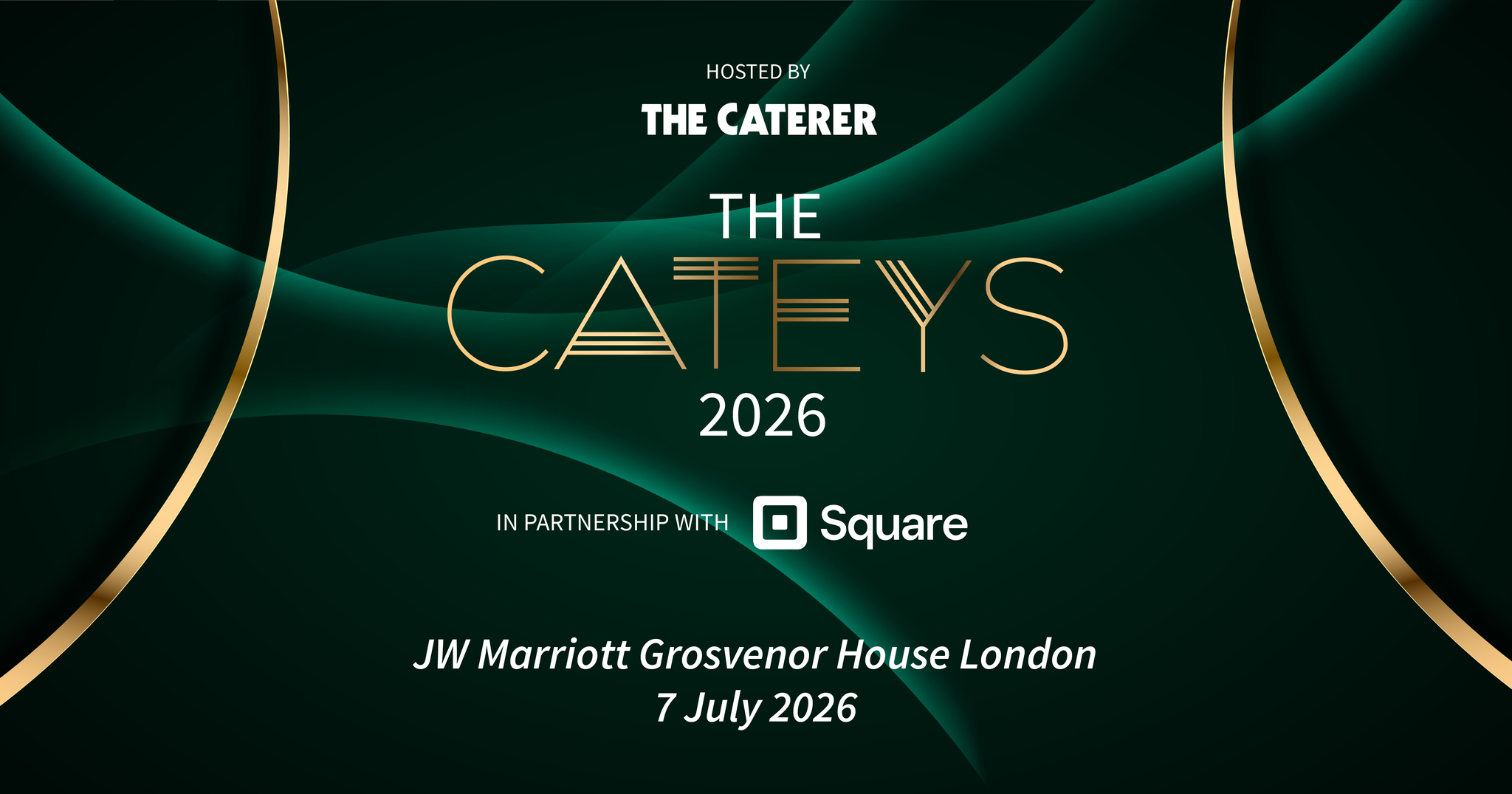Book your table for the Cateys 2026